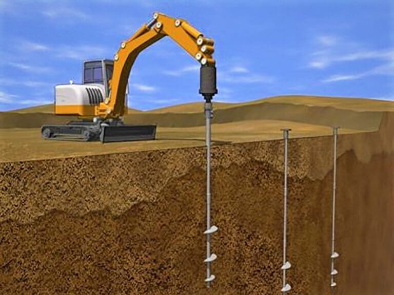 Difference Between Helical Pile and Pier – Fender Marine Construction