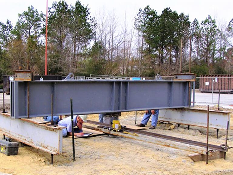 Helical Pile Load Testing - Fender Marine Construction