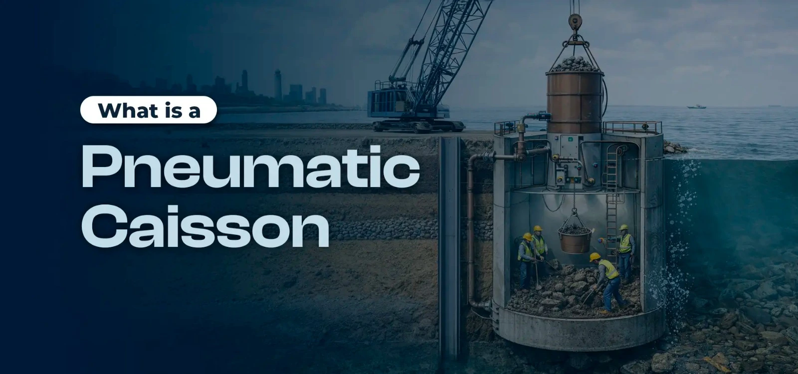 What is a Pneumatic Caisson - Fender Marine Construction